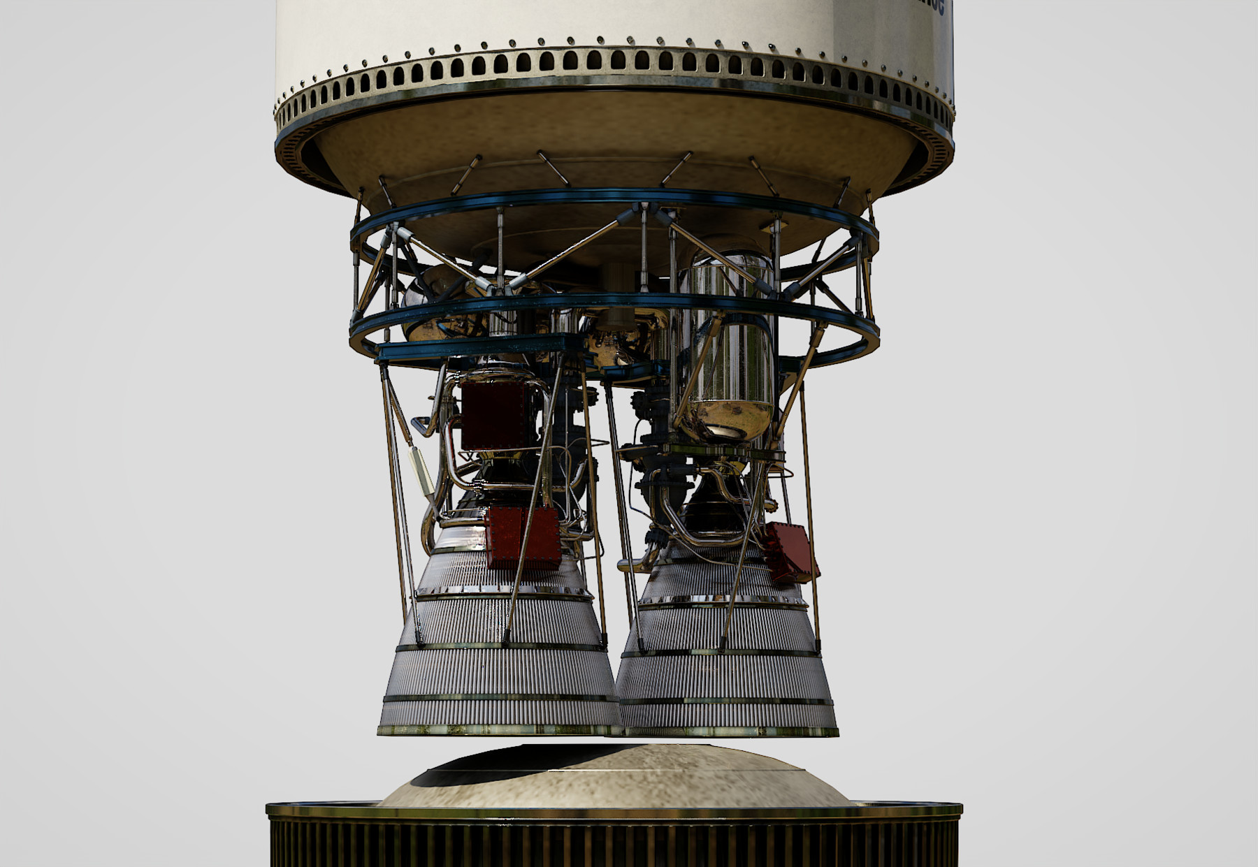 ArtStation - Vulcan Centaur Rocket 3D model | Resources