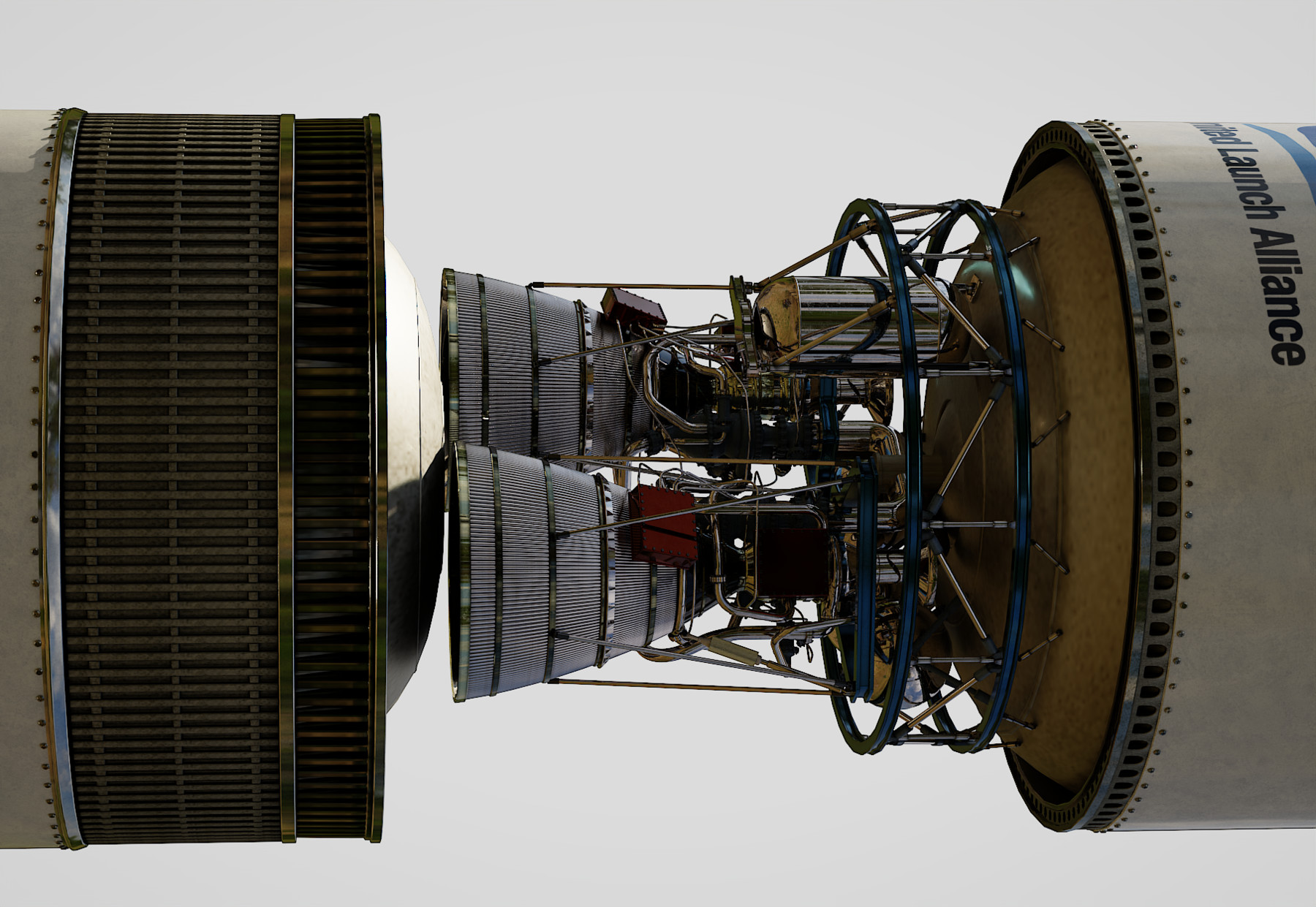 ArtStation - Vulcan Centaur Rocket 3D model | Resources