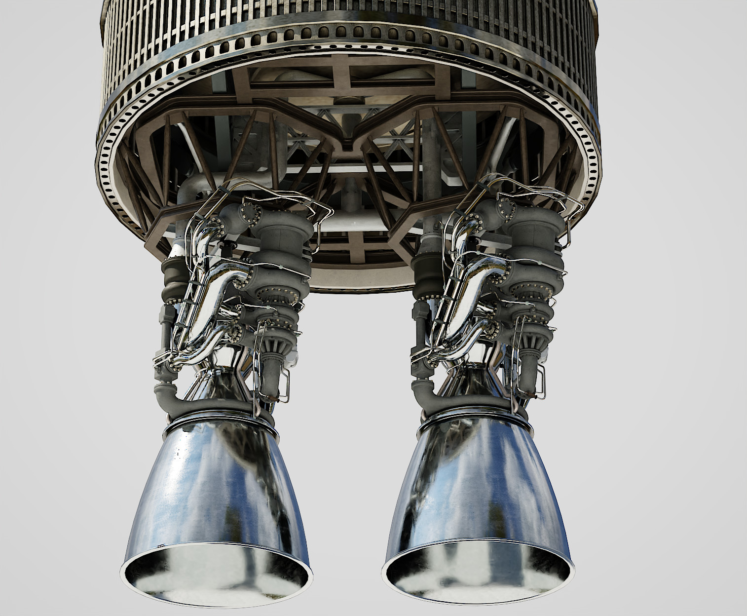 ArtStation - Vulcan Centaur Rocket 3D model | Resources