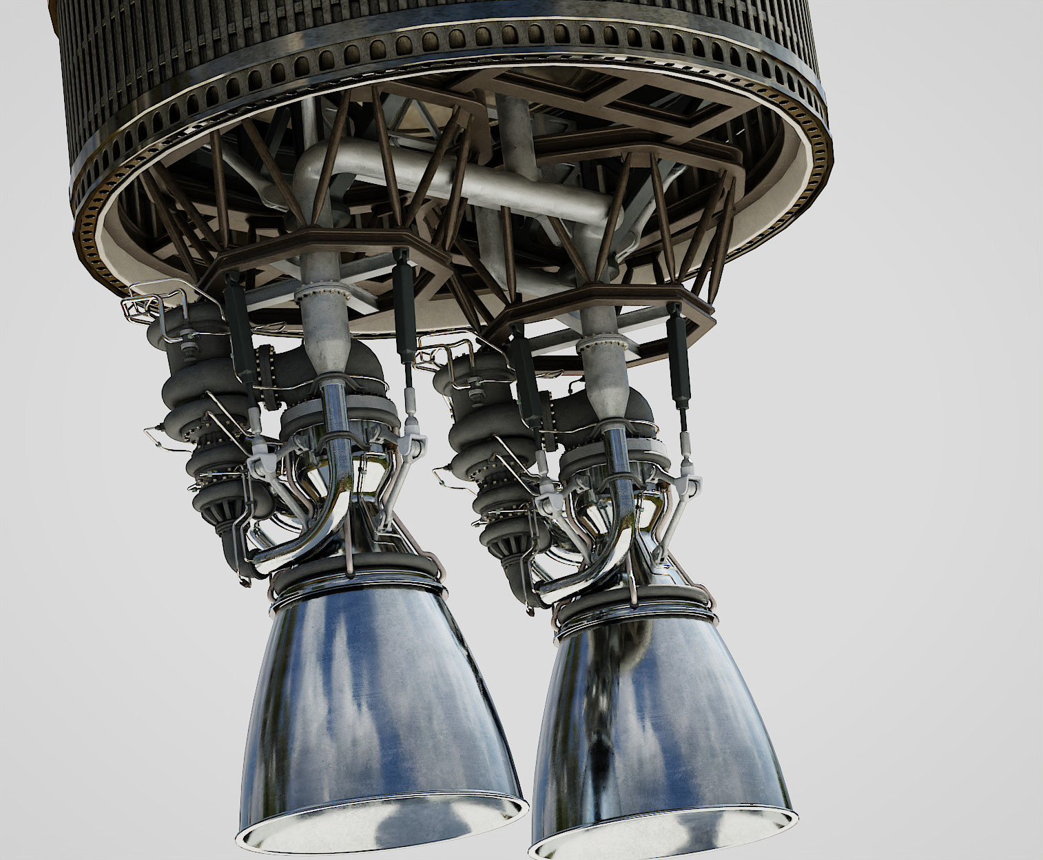 ArtStation - Vulcan Centaur Rocket 3D model | Resources