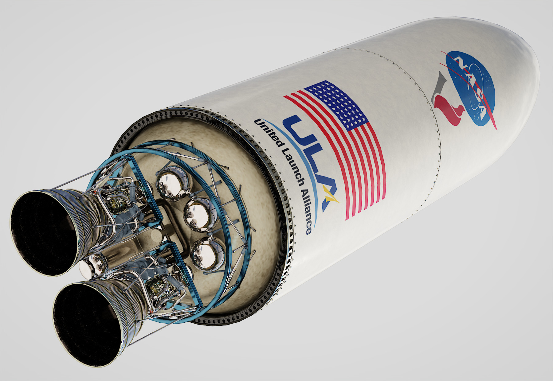 ArtStation - Vulcan Centaur Rocket 3D model | Resources
