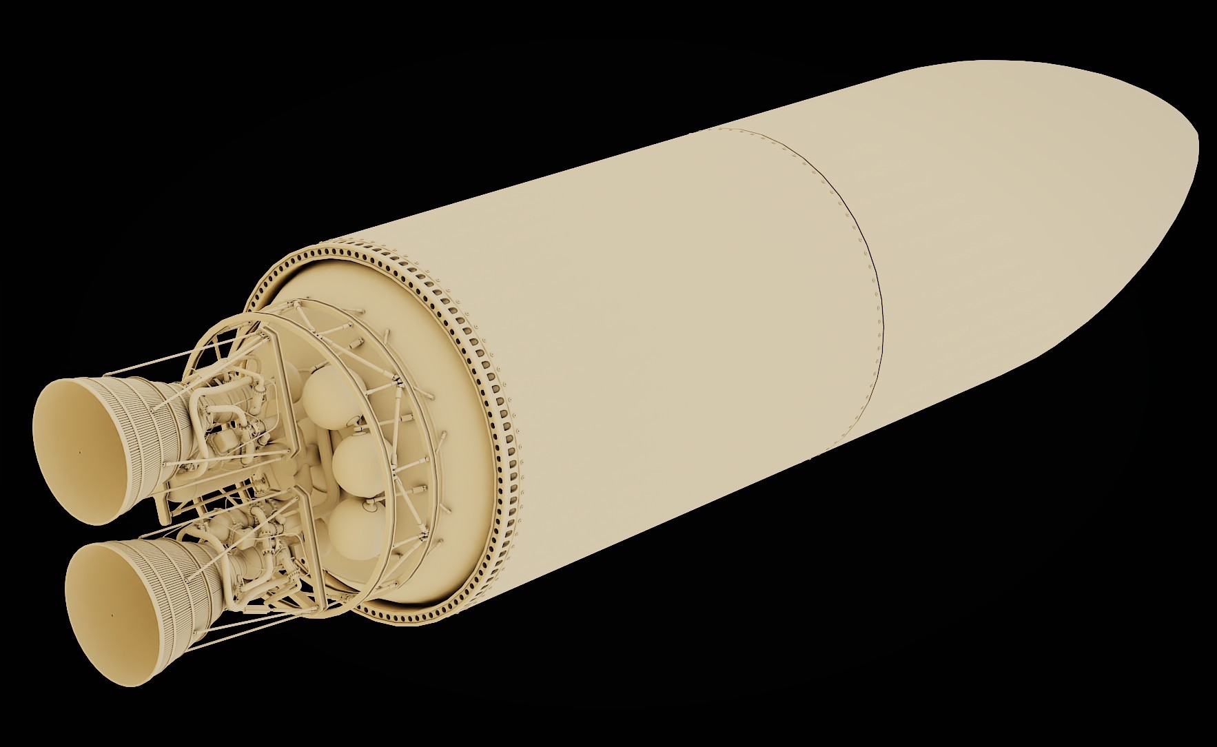 ArtStation - Vulcan Centaur Rocket 3D model | Resources