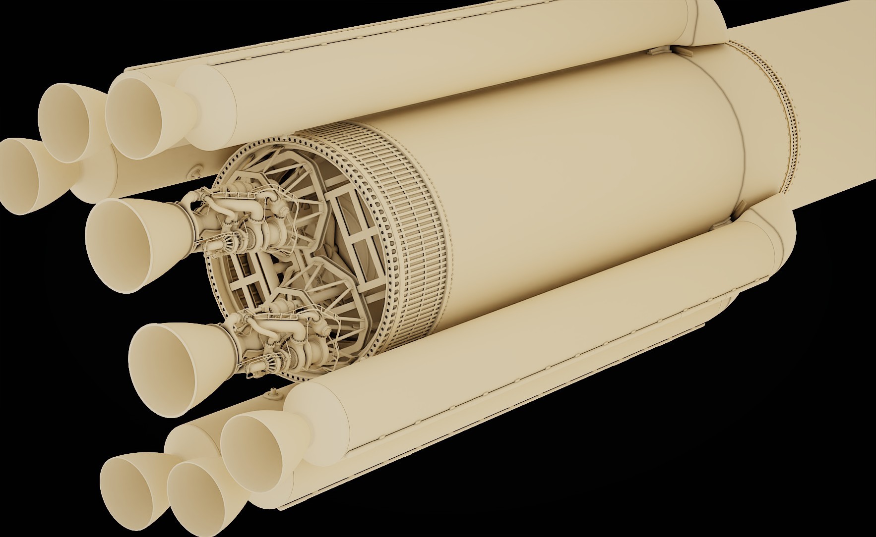 ArtStation - Vulcan Centaur Rocket 3D model | Resources