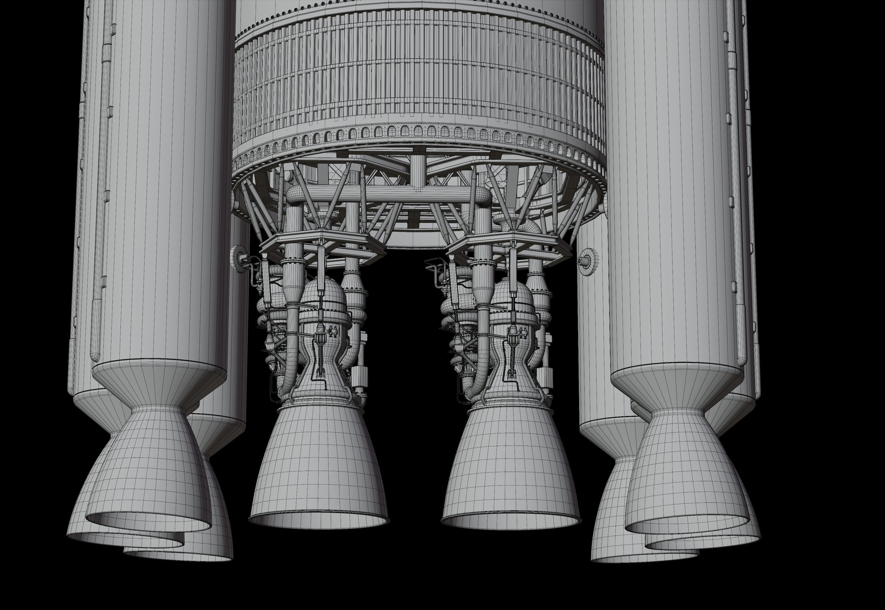 ArtStation - Vulcan Centaur Rocket 3D model | Resources