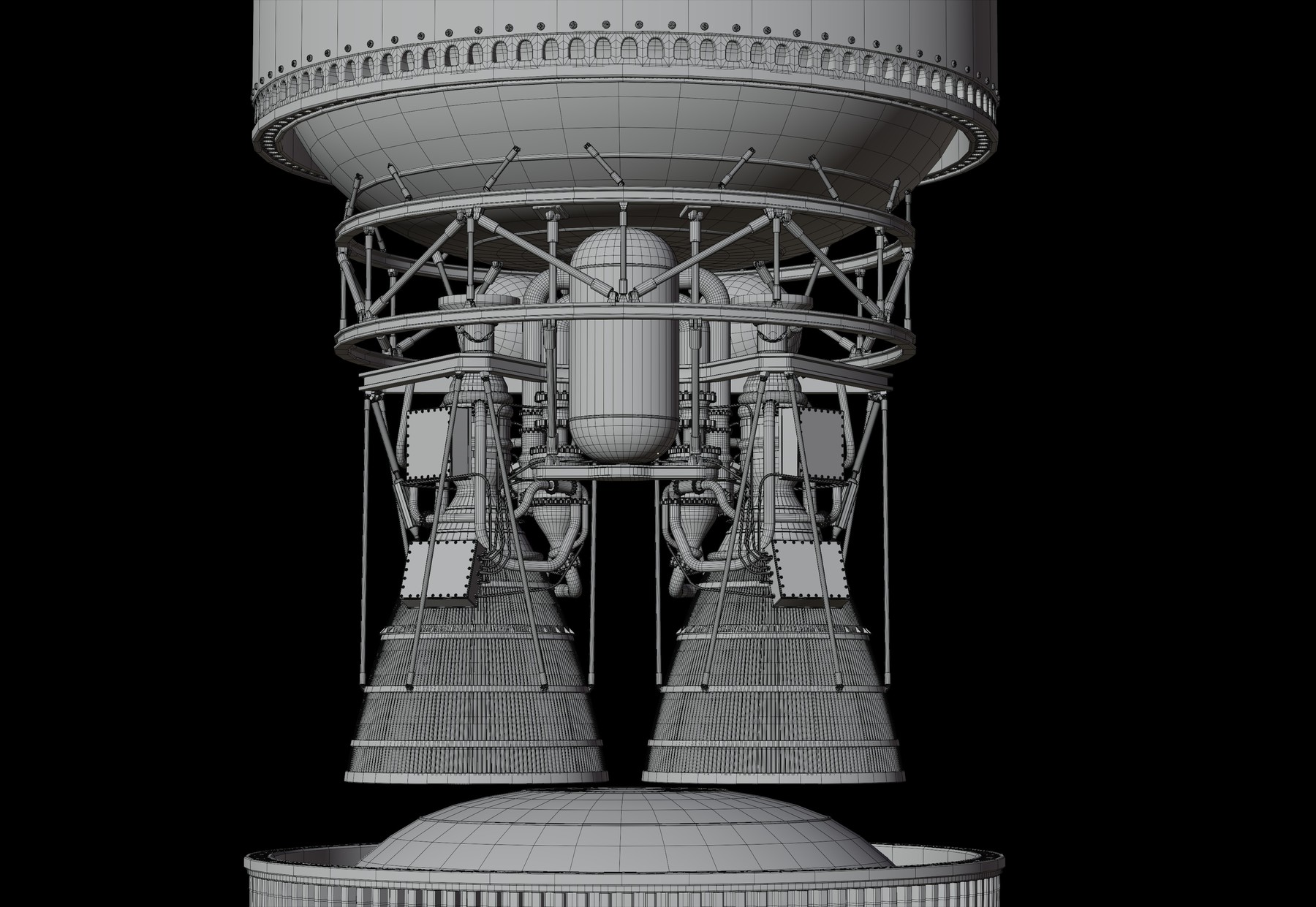 ArtStation - Vulcan Centaur Rocket 3D model | Resources