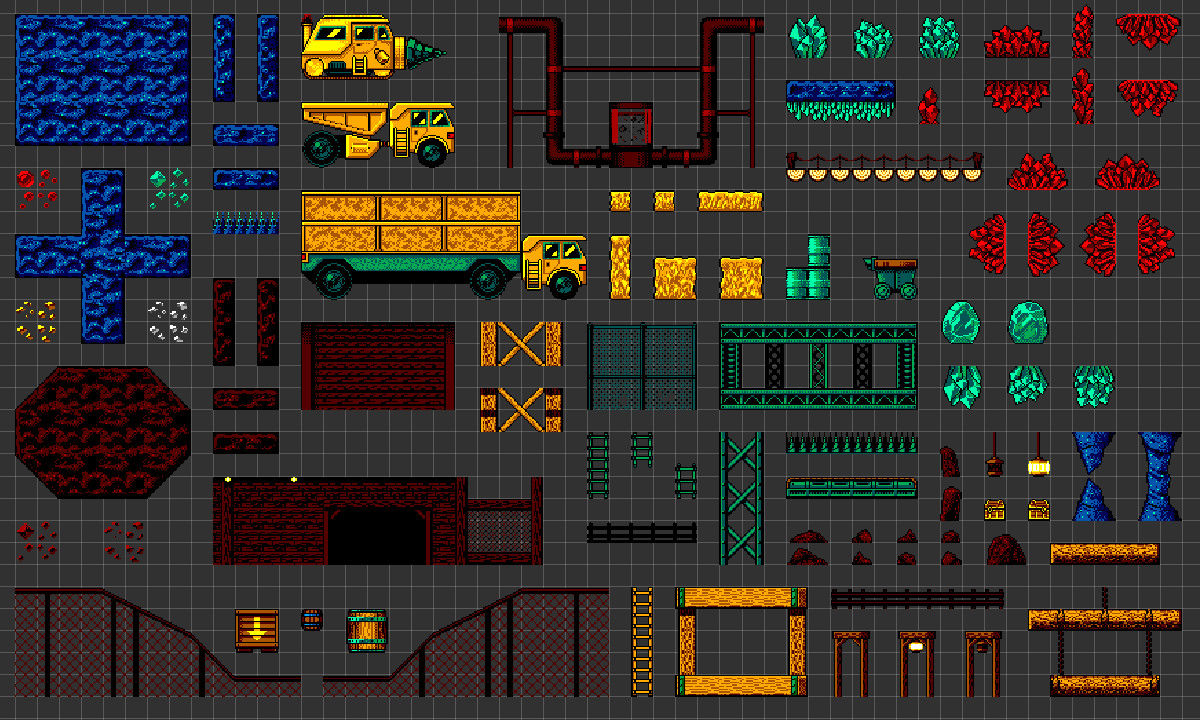 ArtStation - Cavern Tile-set for Unity | Game Assets