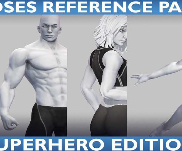 ArtStation - Poses Reference Vol. 01 | Artworks
