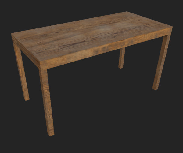 ArtStation - table | Game Assets