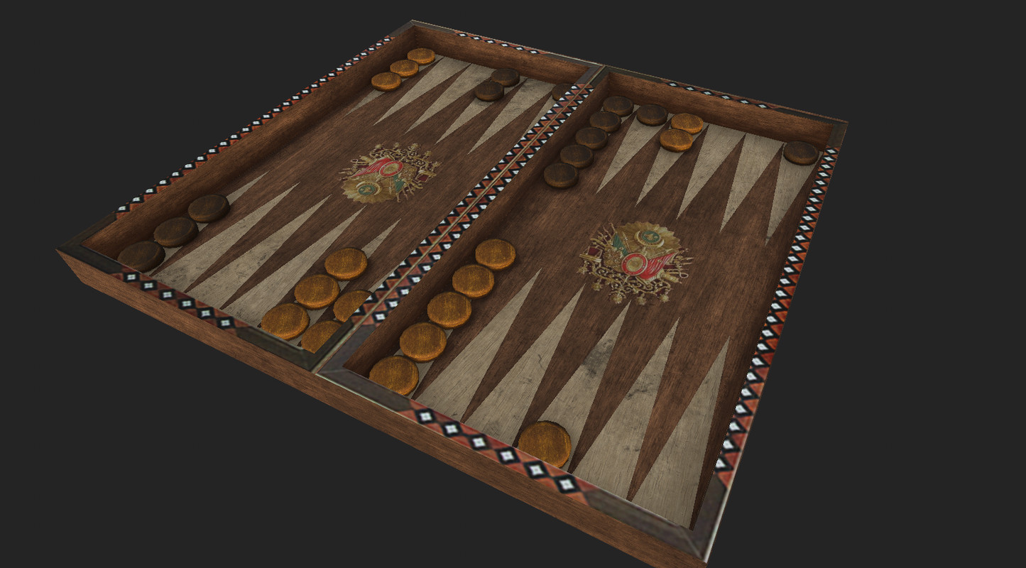 ArtStation - backgammon | Game Assets