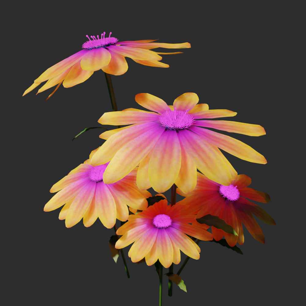 ArtStation - daisy flower | Game Assets