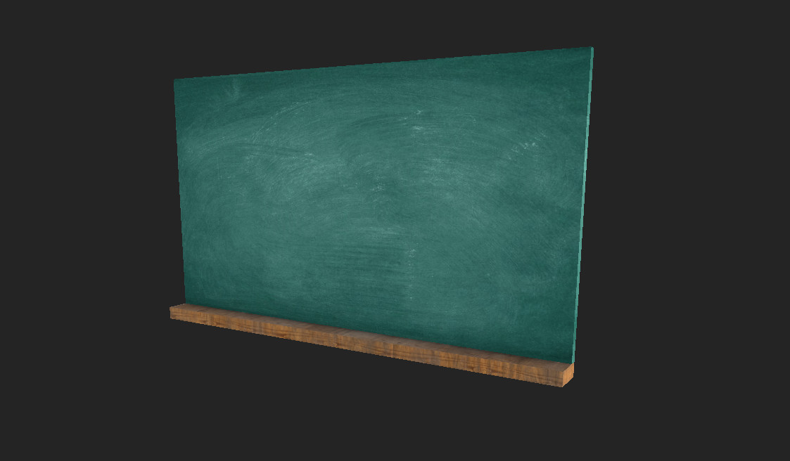 ArtStation - chalkboard | Game Assets