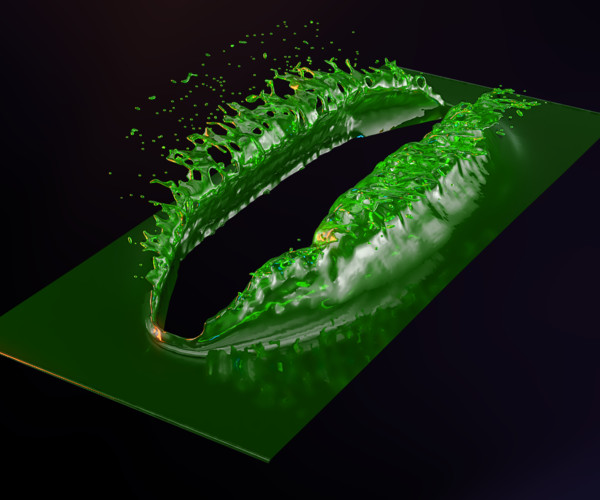 ArtStation - Water Splash 3D model | Resources