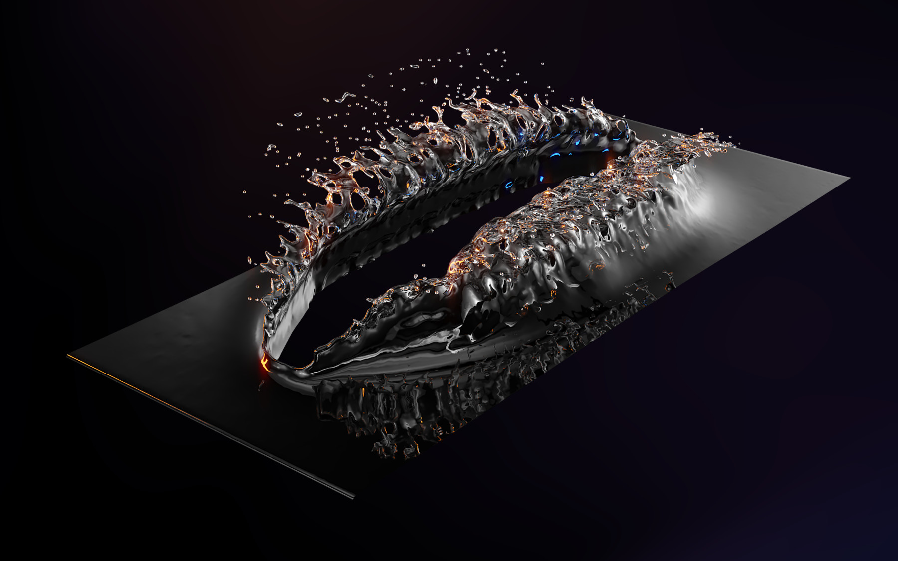 ArtStation - Water Splash 3D model | Resources