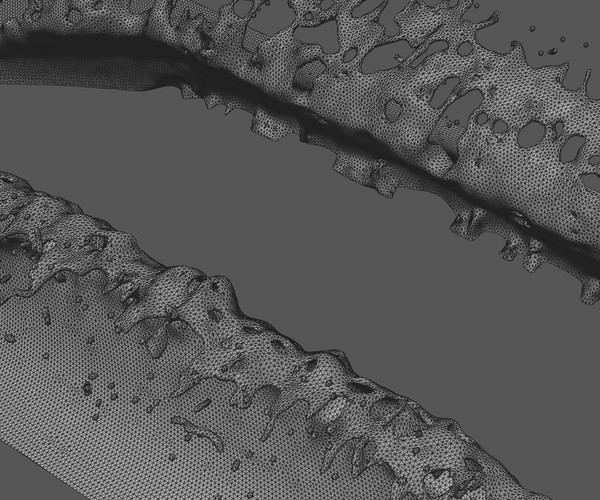 ArtStation - Water Splash 3D model | Resources