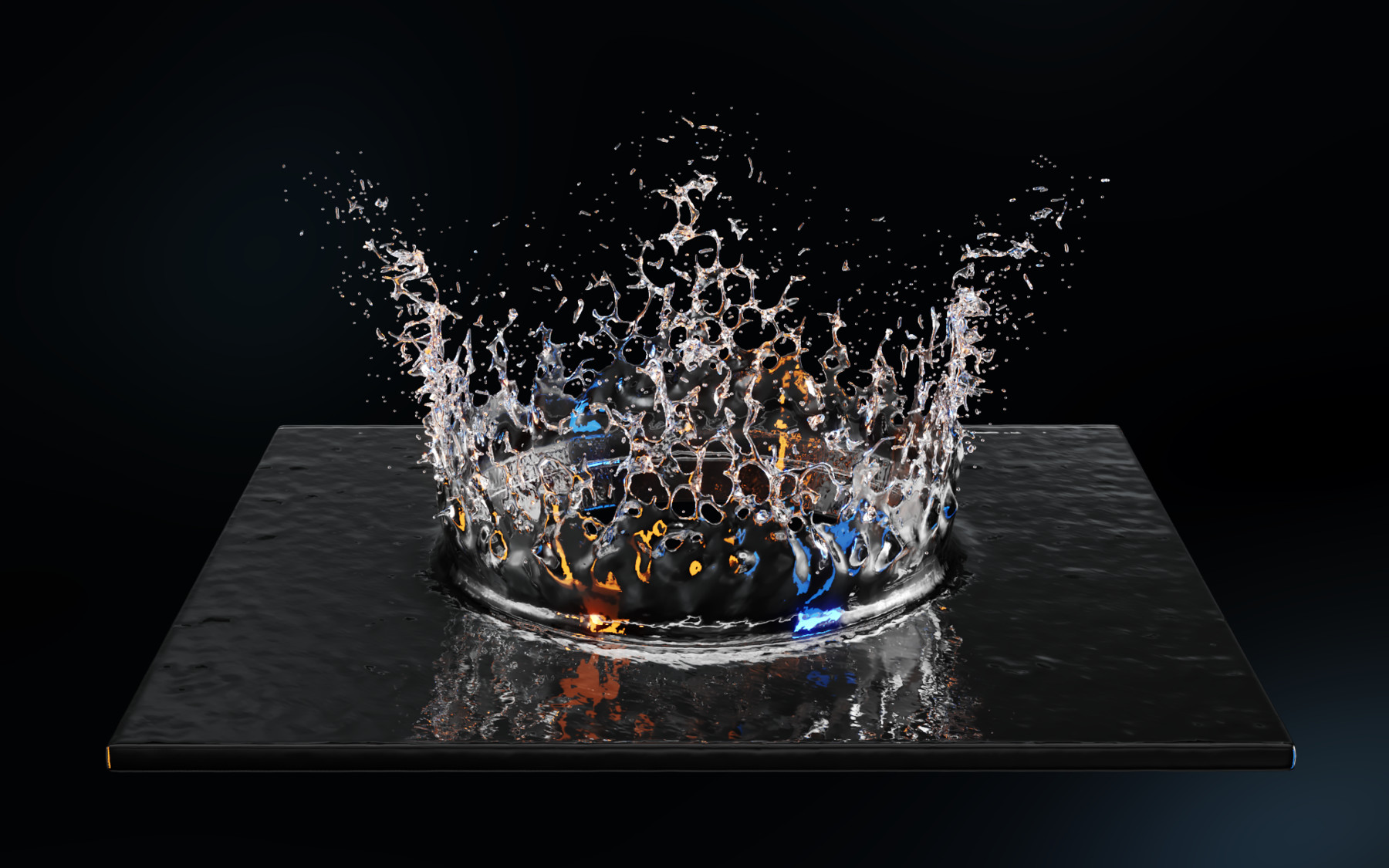 ArtStation - Water Splash 3D model | Resources