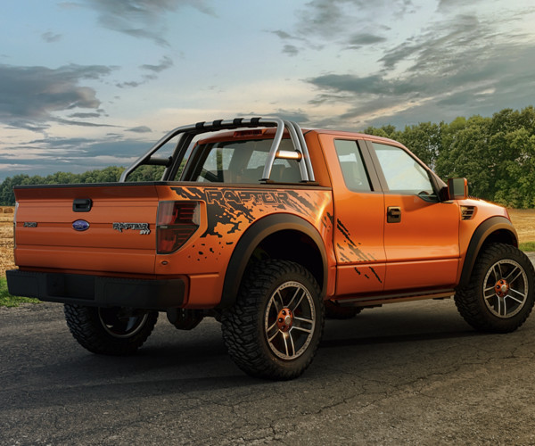 ArtStation - 2014 Ford F-150 Raptor SVT | Resources