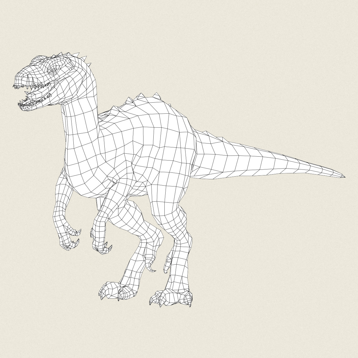 ArtStation - Velociraptor Dinosaur | Resources