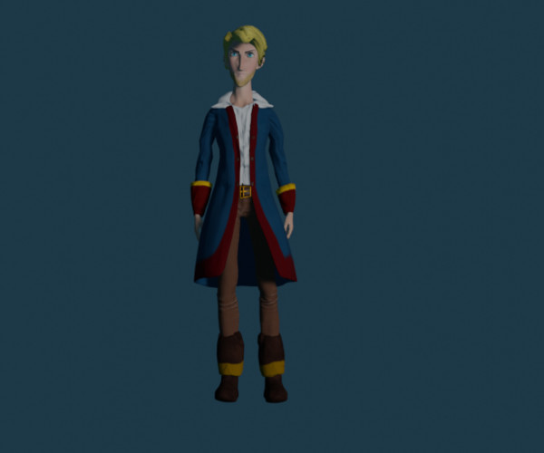 ArtStation - Guybrush Threepwood | Game Assets