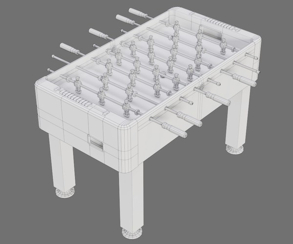 ArtStation - Foosball 1A | Game Assets