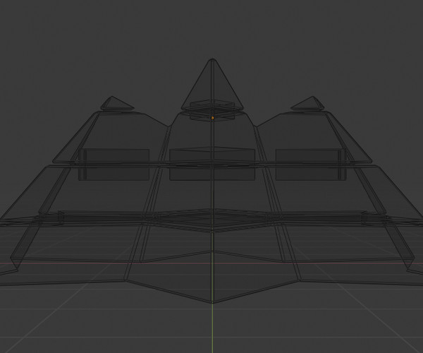 ArtStation - Futuristic Pyramidal Build | Game Assets