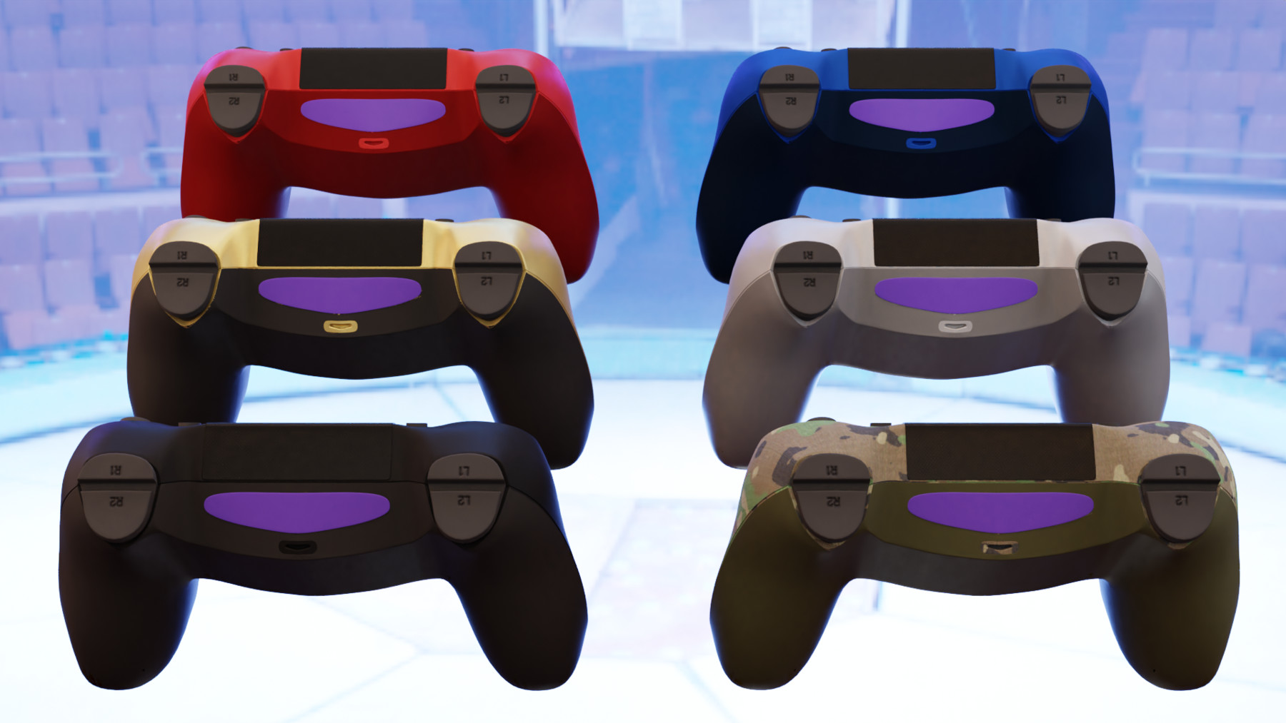 ArtStation - DualShock 4 3D Model | Game Assets
