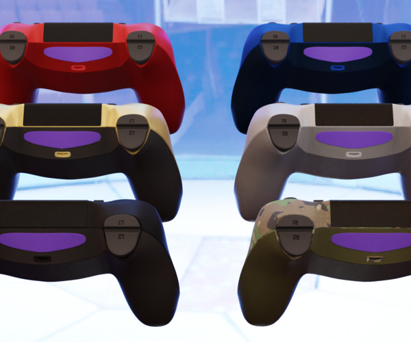 ArtStation - DualShock 4 3D Model | Game Assets
