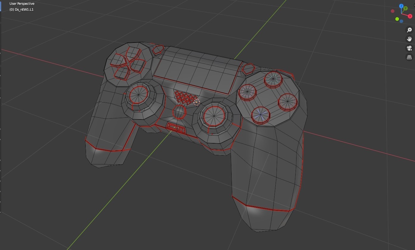 ArtStation - DualShock 4 3D Model | Game Assets