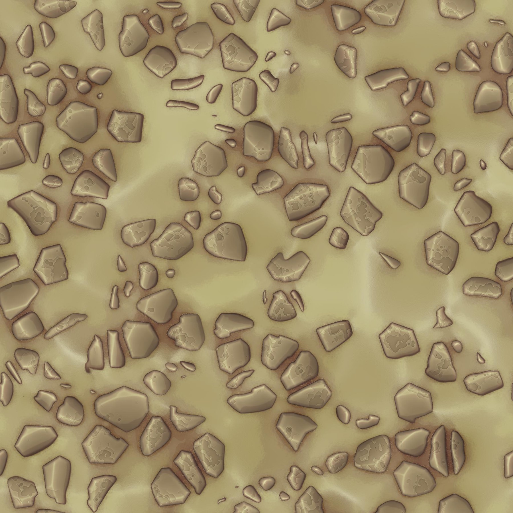 ArtStation - Stylized Desert Material | Game Assets