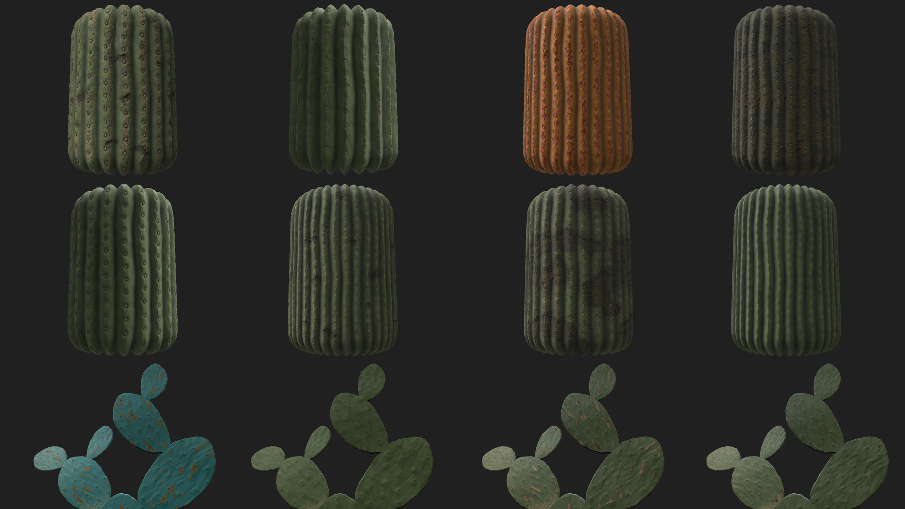 ArtStation - Procedural Cactus Generator | Resources
