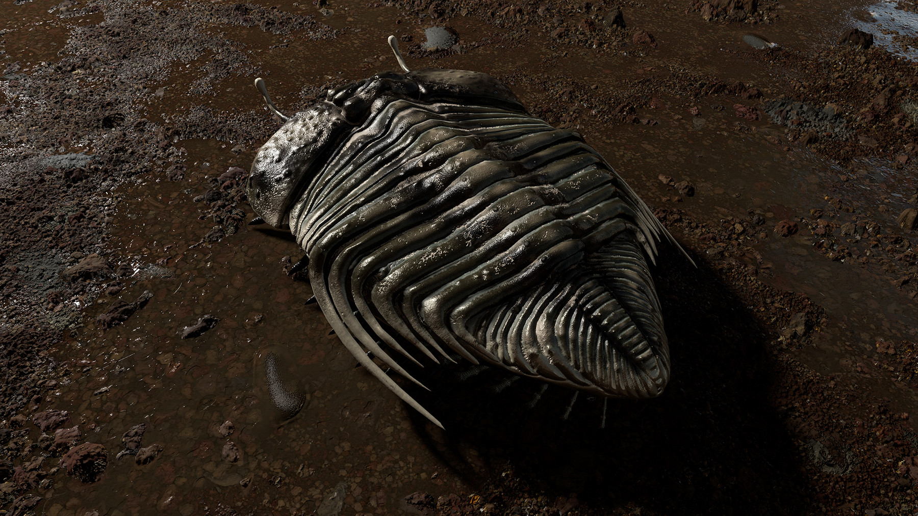 ArtStation - Trilobite 06 - CYBELE PANDER | Game Assets