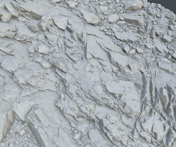 ArtStation - Photoscan_Beach Rock_0017_only HighPoly Mesh (16K Texture ...