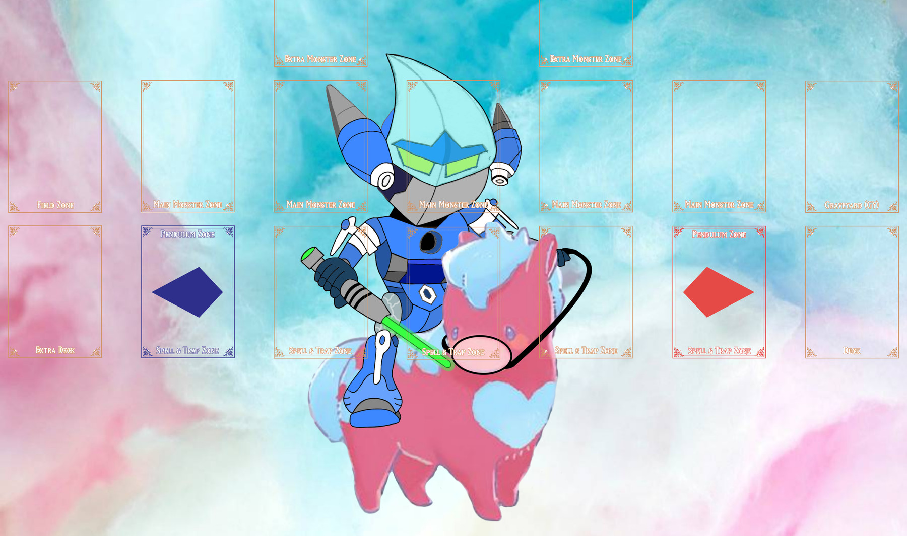 ArtStation - Deskbot Riding A Pony Mat | Artworks