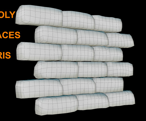 ArtStation - PBR Modular Game-Ready Dungeon Brick Wall | Game Assets