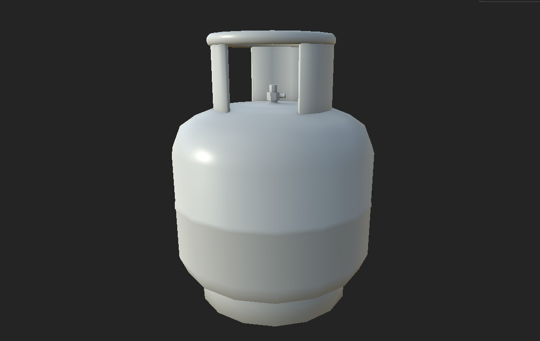 ArtStation - propane tank | Game Assets