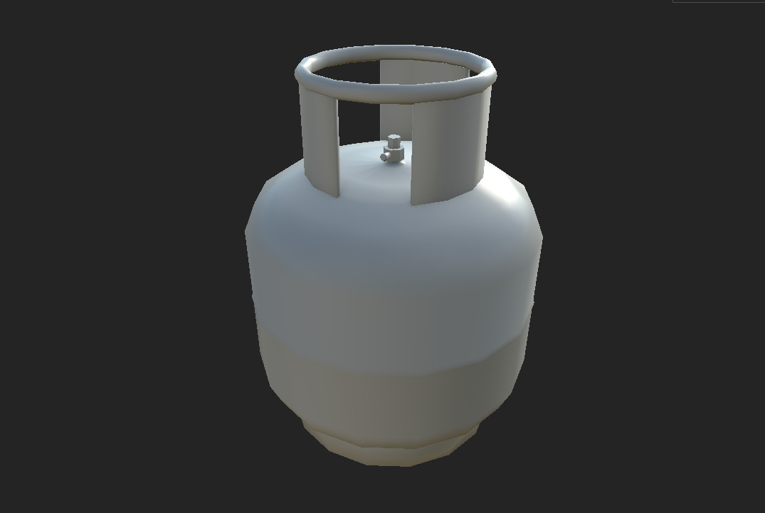 ArtStation - propane tank | Game Assets