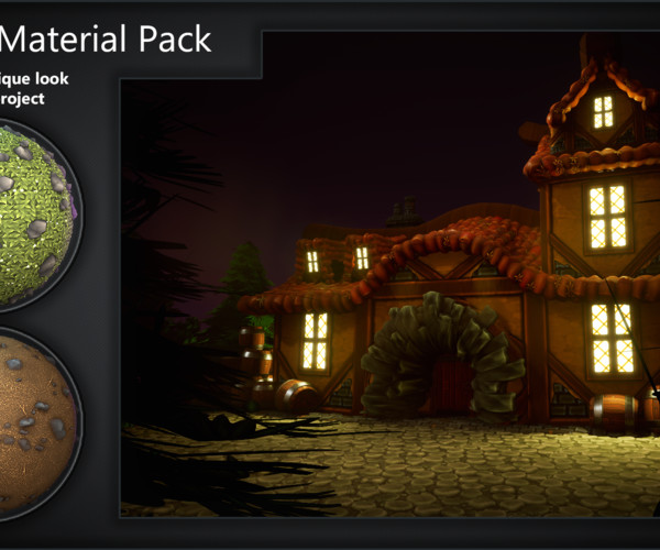 ArtStation - Fantasy Material Pack | Game Assets