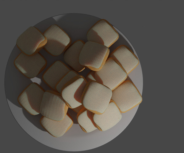 ArtStation - Beignets 3D Models | Resources