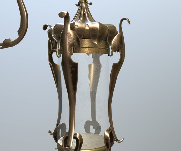 ArtStation - Vintage lamp (Old) | Game Assets