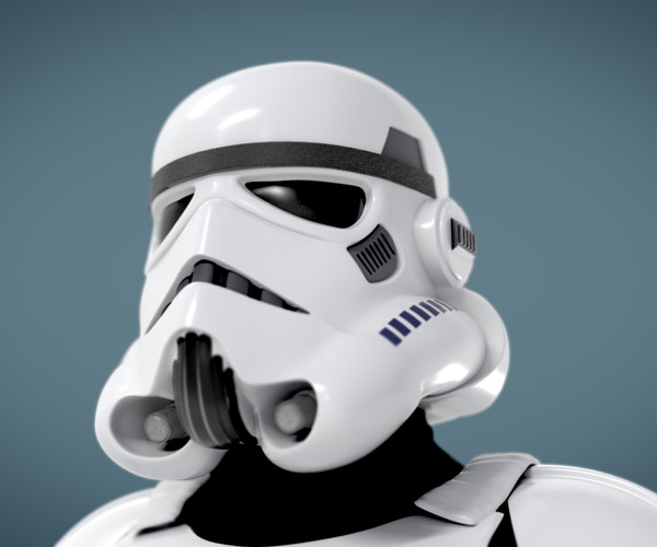 ArtStation - StormTrooper Rigged Textured Model 3D model | Resources