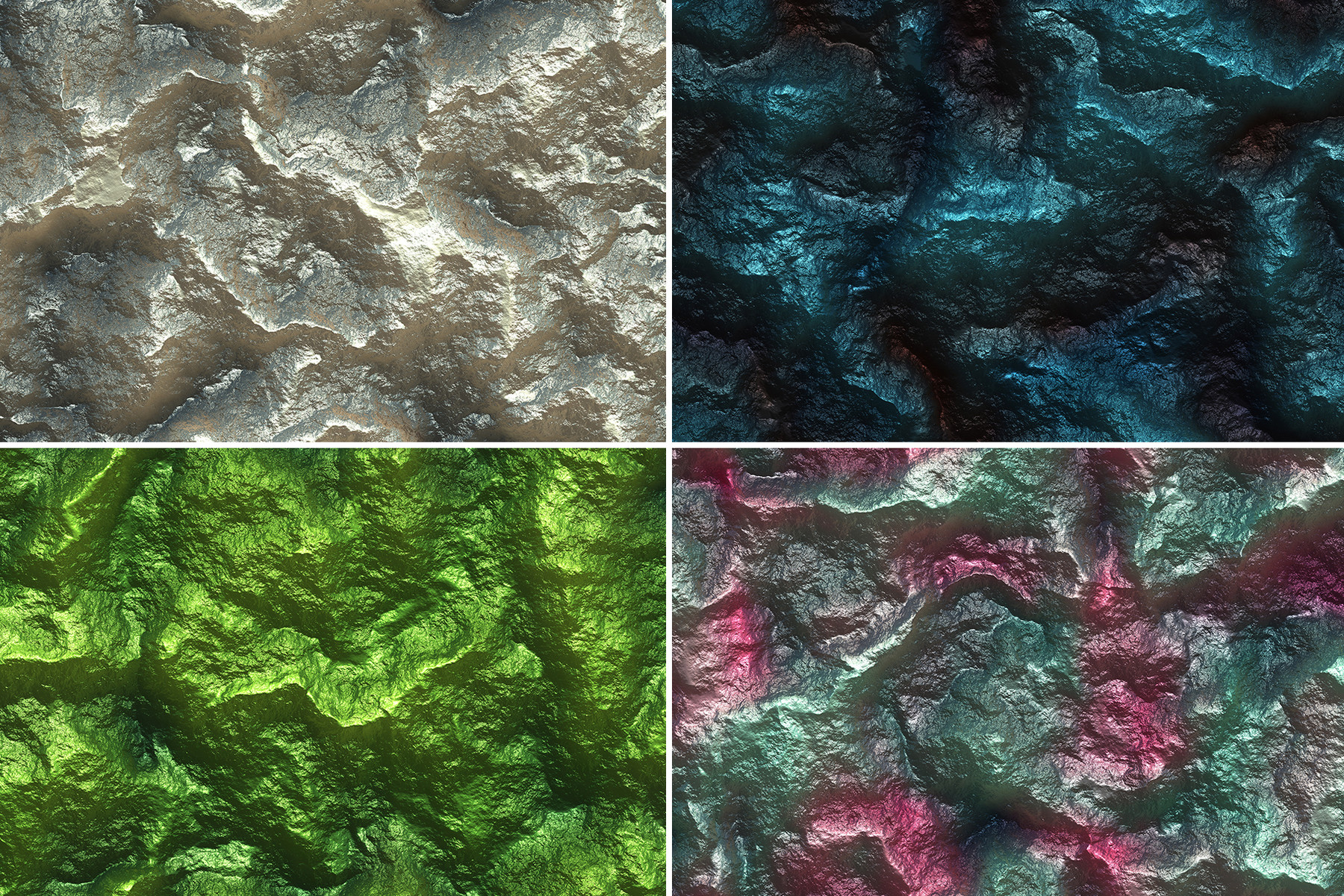 ArtStation - 20 Metal Mineral Wall Textures | Game Assets