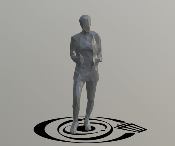 ArtStation - Low Poly People Pack 001 - 10 Pieces R | Resources