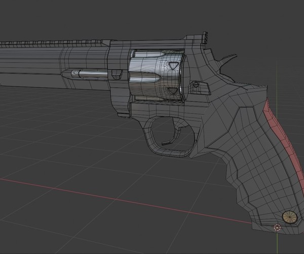 ArtStation - Taurus Raging Hunter Magnum 3D Model | Game Assets