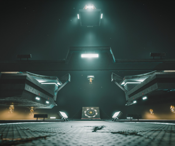 ArtStation - Quake 3 Arena Remake Assets | Game Assets