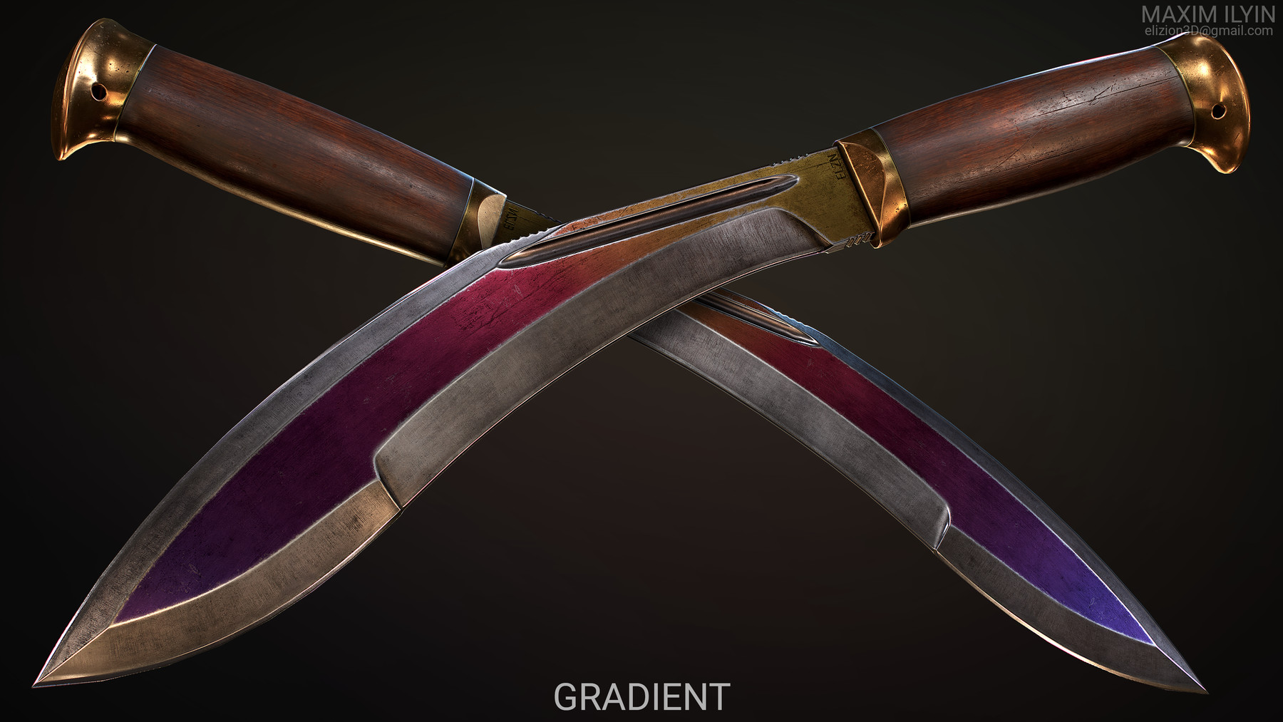 ArtStation - Kukri + Skins | Resources