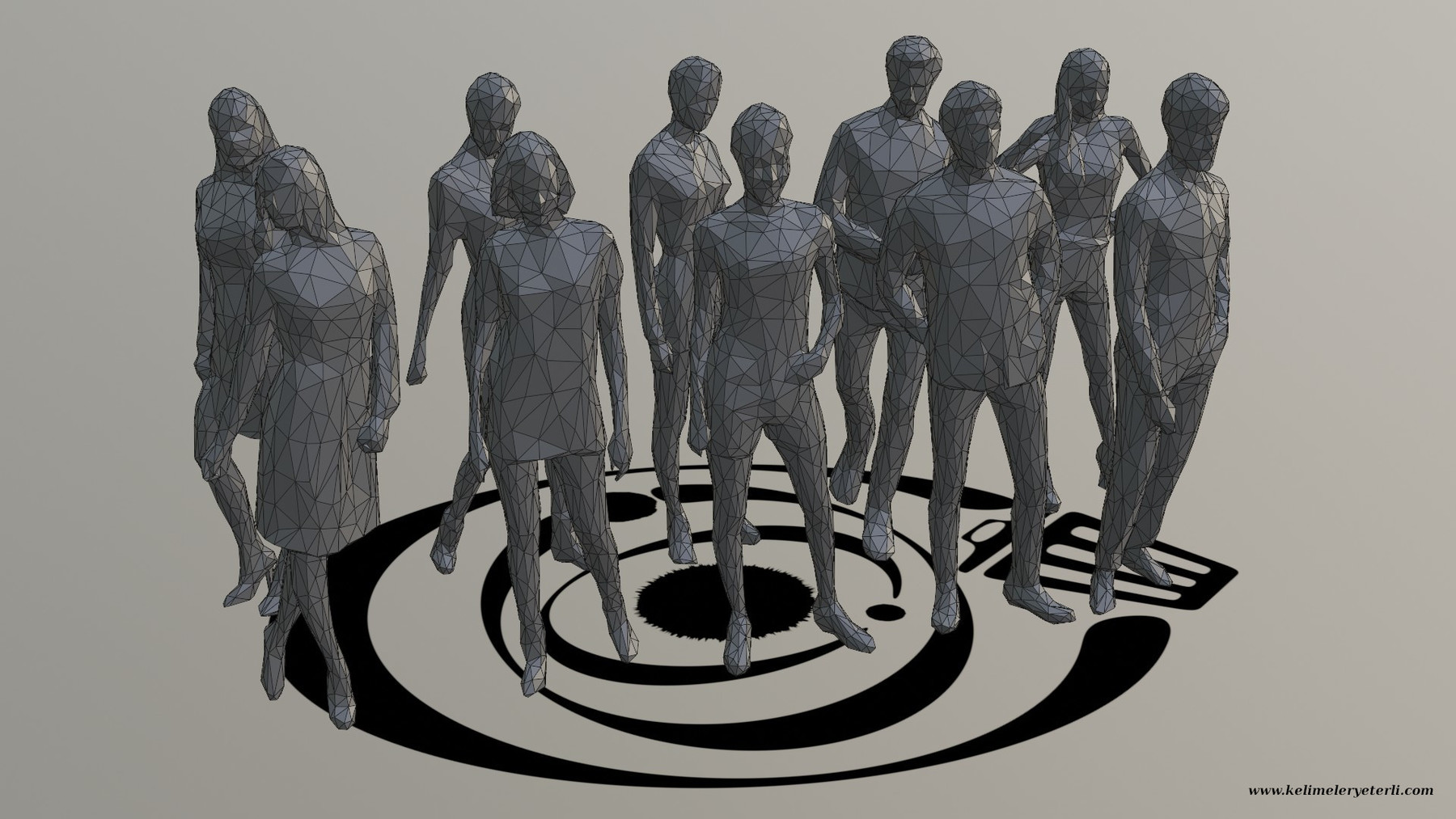 ArtStation - Low Poly People Pack 002 - 10 Pieces R | Game Assets