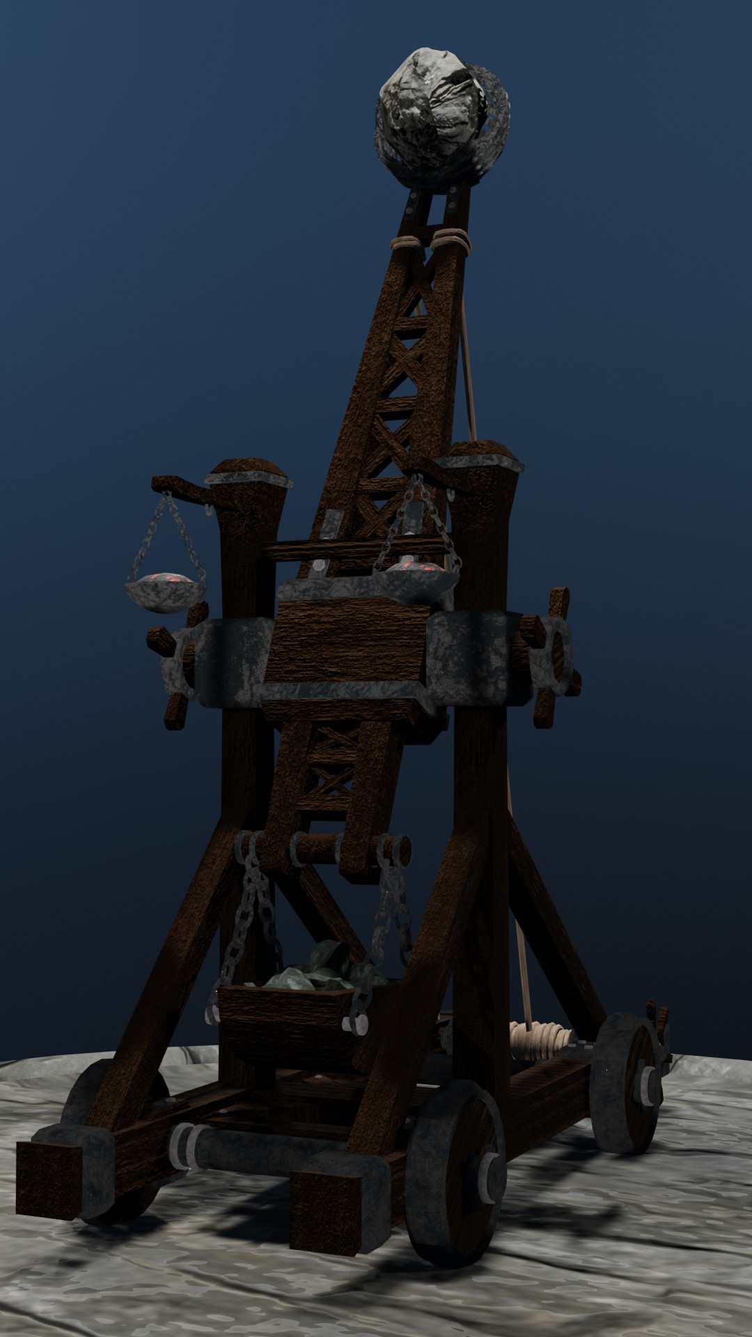 ArtStation - Catapult | Game Assets