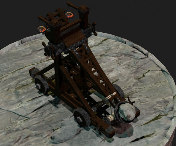 ArtStation - Catapult | Game Assets