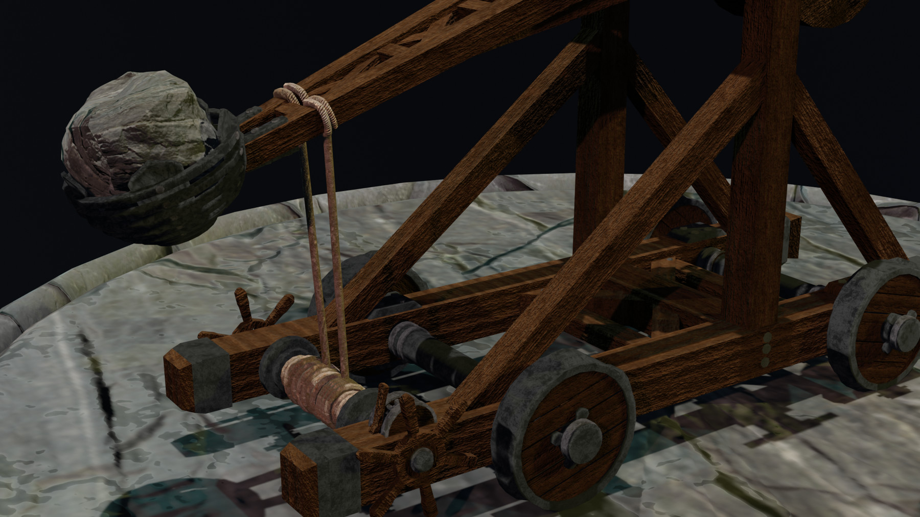 ArtStation - Catapult | Game Assets