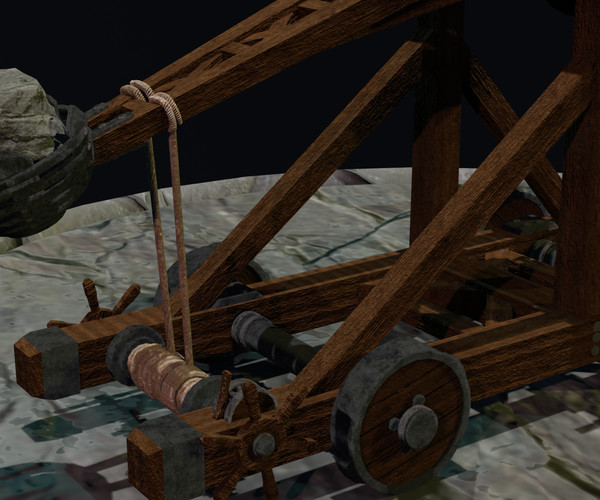 ArtStation - Catapult | Game Assets