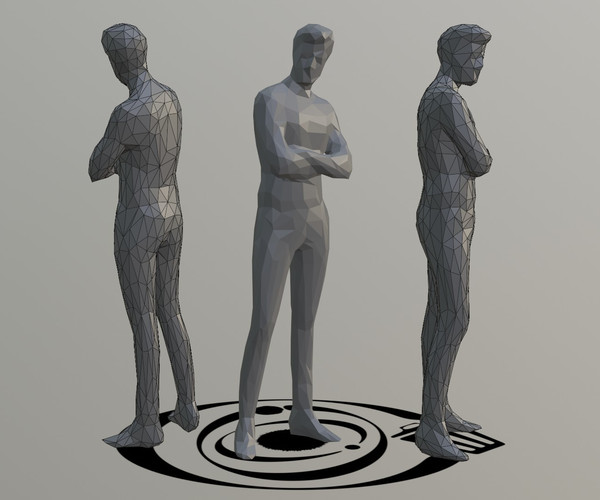 ArtStation - Human 021 LP R | Game Assets